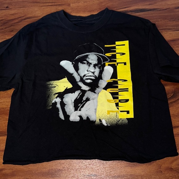 Tops | Ice Cube Graphic Crop Tee | Poshmark